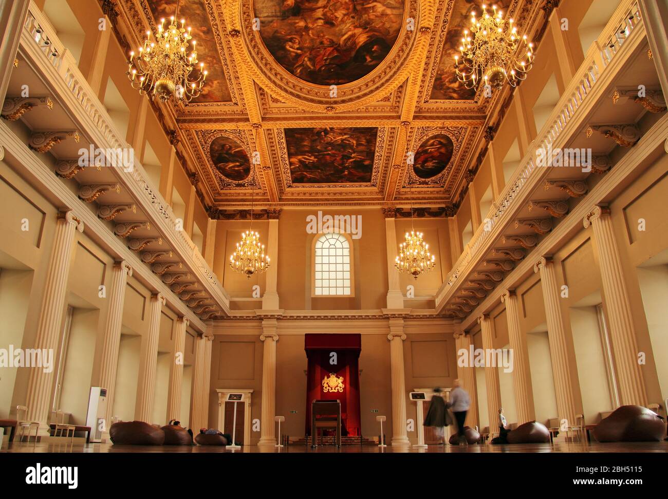 The beautiful Banqueting Hall in London is the last surviving remnant ...