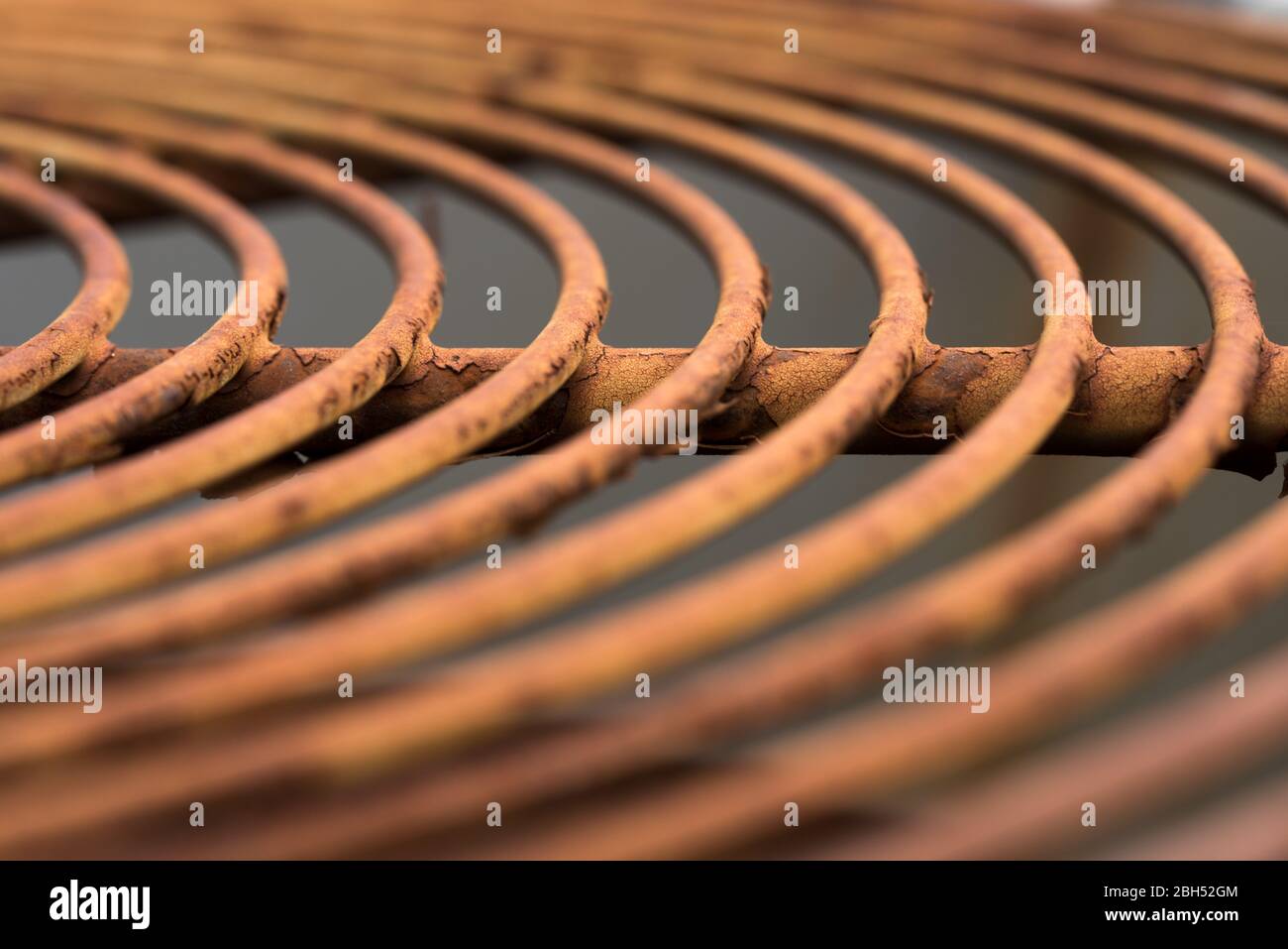 Close Up View of a Rusty Industrial Grate Stock Photo - Alamy