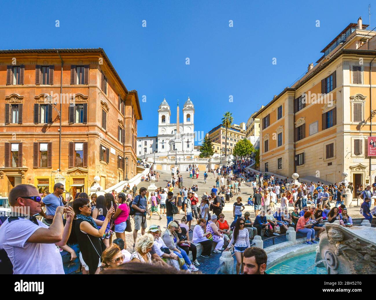 From the staircase of piazza di spagna hi-res stock photography and ...