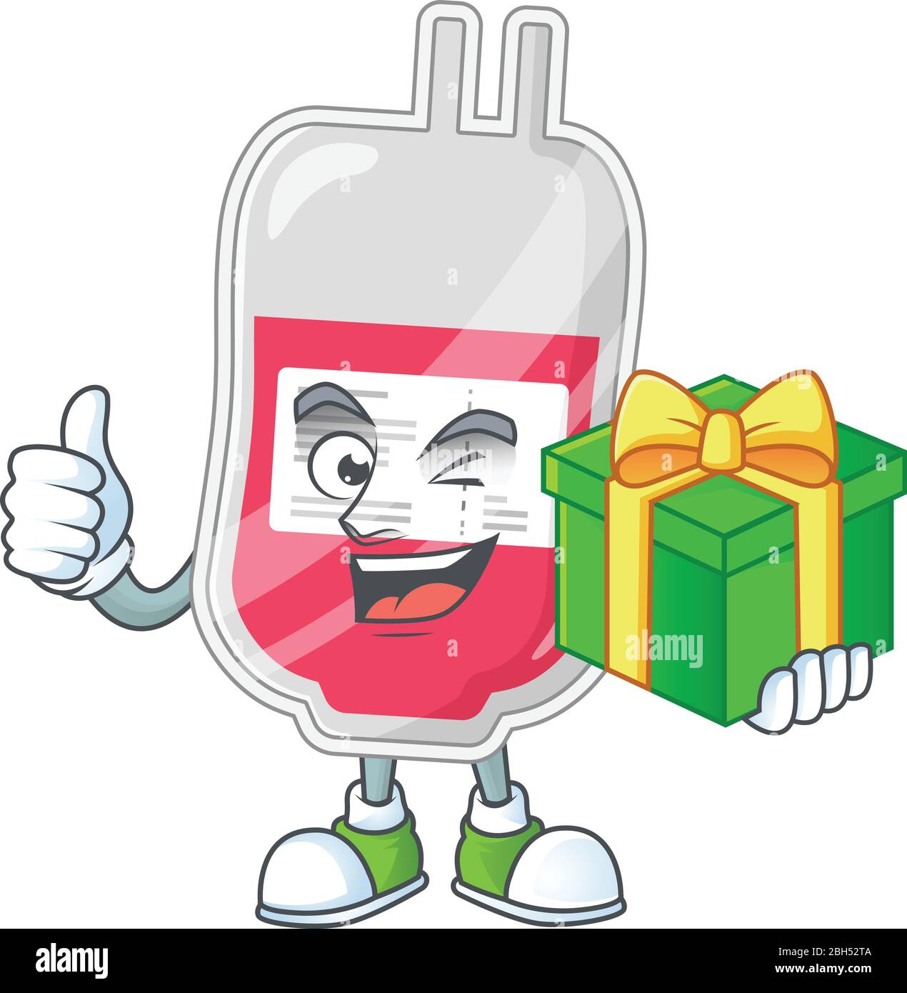 Giving blood sample Stock Vector Images - Alamy