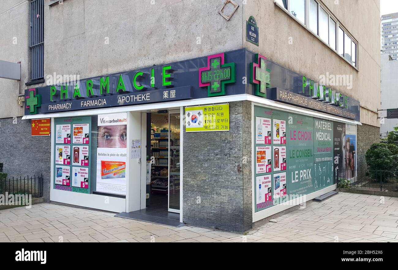 Pharmacy open sign hi-res stock photography and images - Alamy