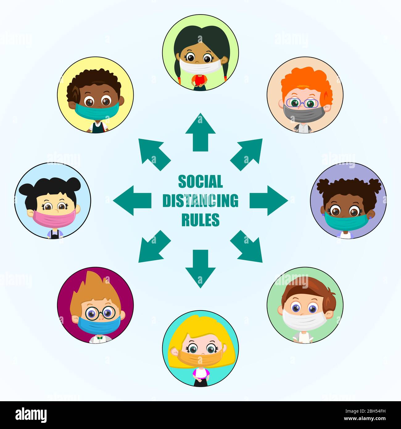 Multi ethnic people social Stock Vector Images - Alamy