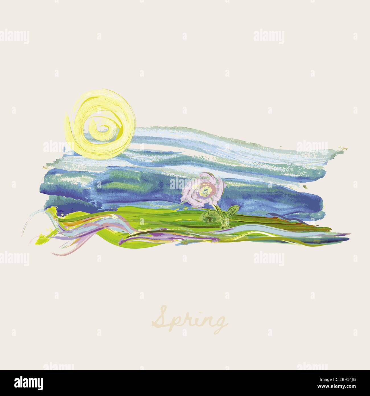 Spring wallpaper hi-res stock photography and images - Alamy