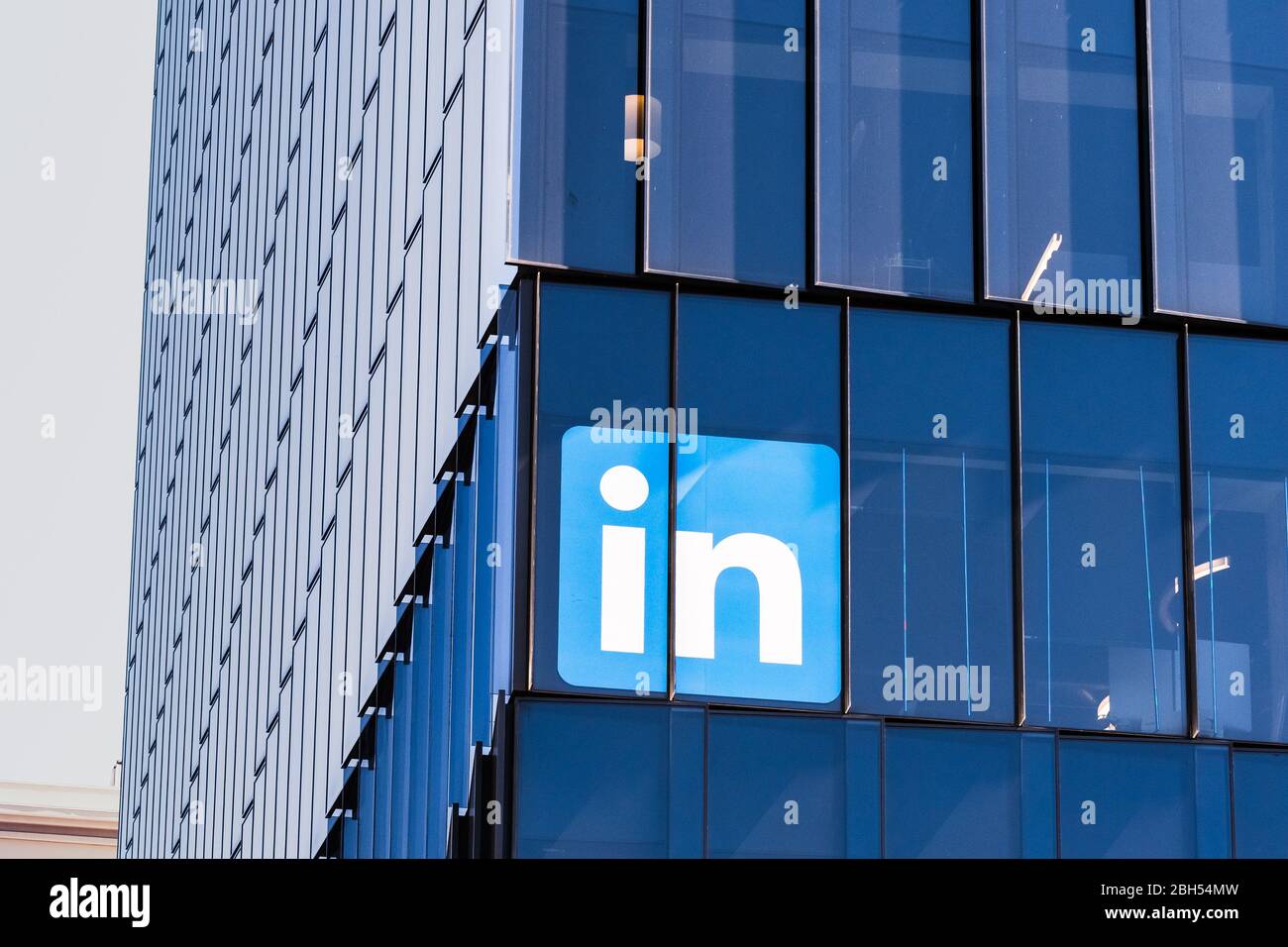August 21, 2019 San Francisco / CA / USA - LinkedIn San Francisco ...