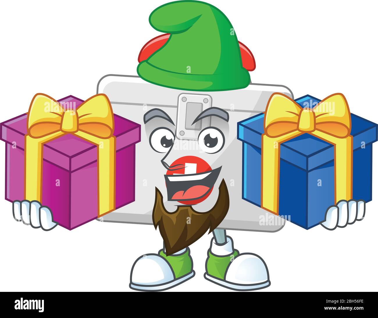 Ambulance christmas Stock Vector Images - Alamy