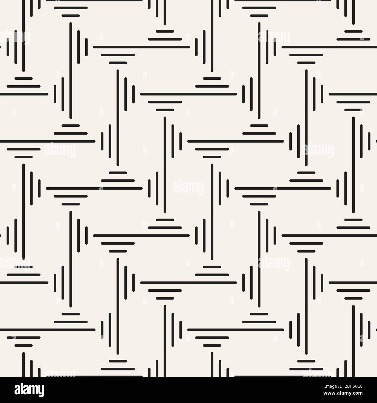 Continuous symmetrical design Stock Vector Images - Alamy