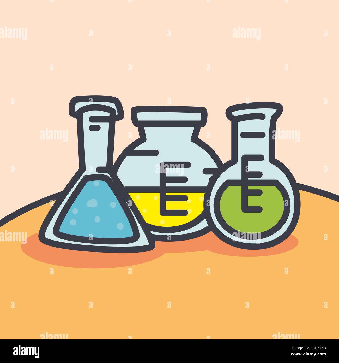 Science Lab Table Clip Art