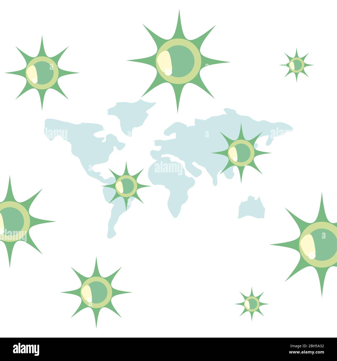 Coronavirus and map design of covid 19 2019 ncov cov infection corona ...