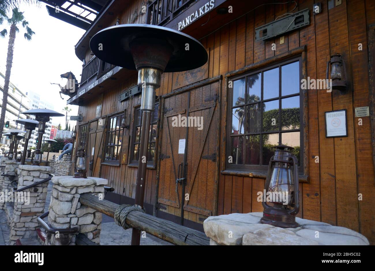 Los Angeles, California, USA 23rd April 2020 A general view of ...