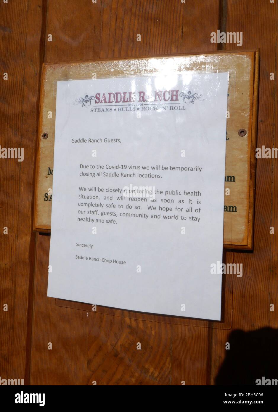 Los Angeles, California, USA 23rd April 2020 A general view of ...