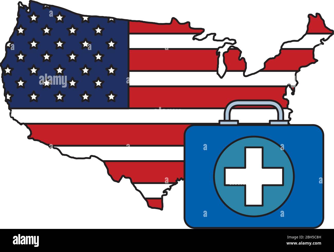 First aid usa design hi-res stock photography and images - Alamy