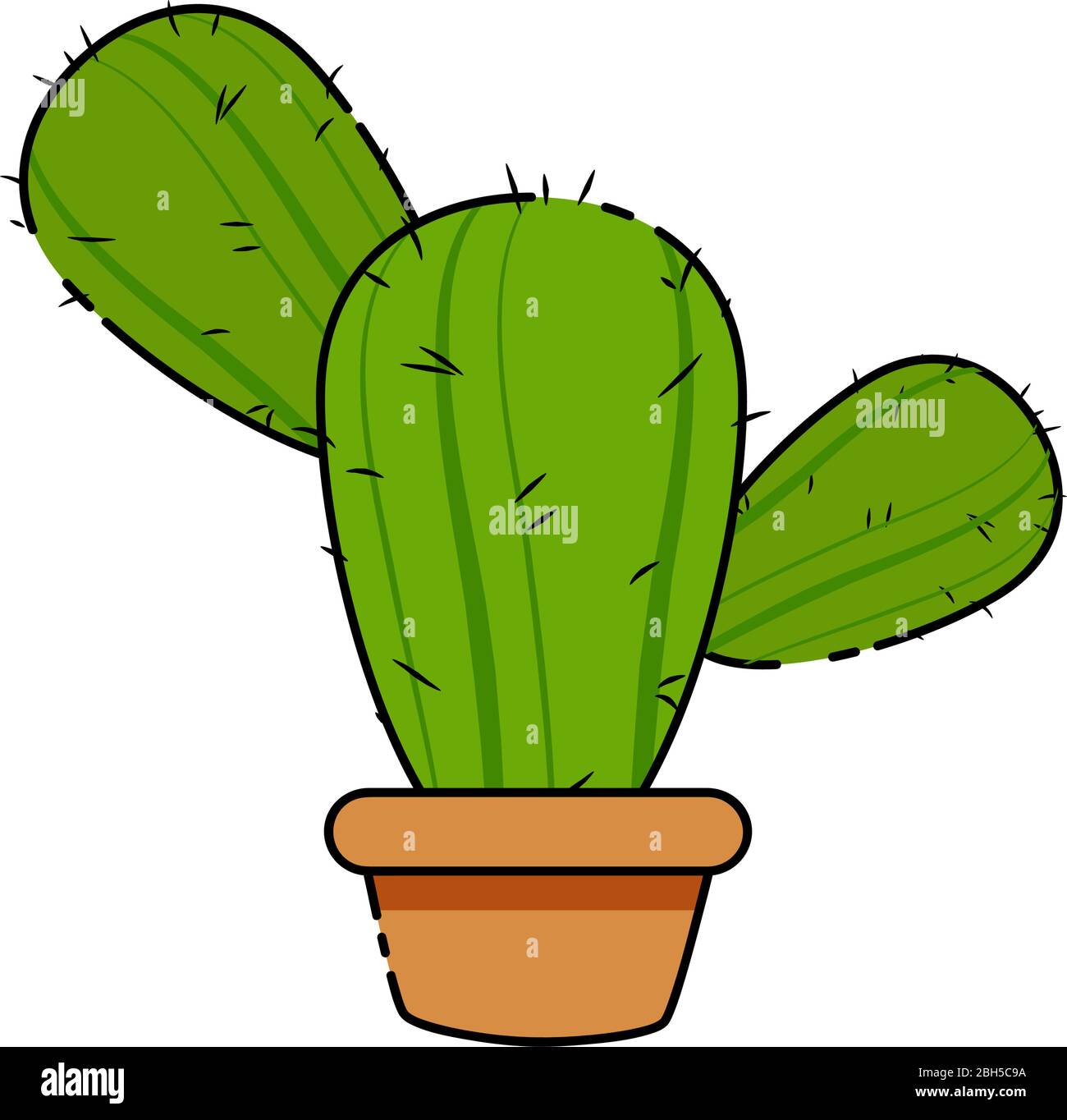 Isolated cactus icon Stock Vector Image & Art - Alamy