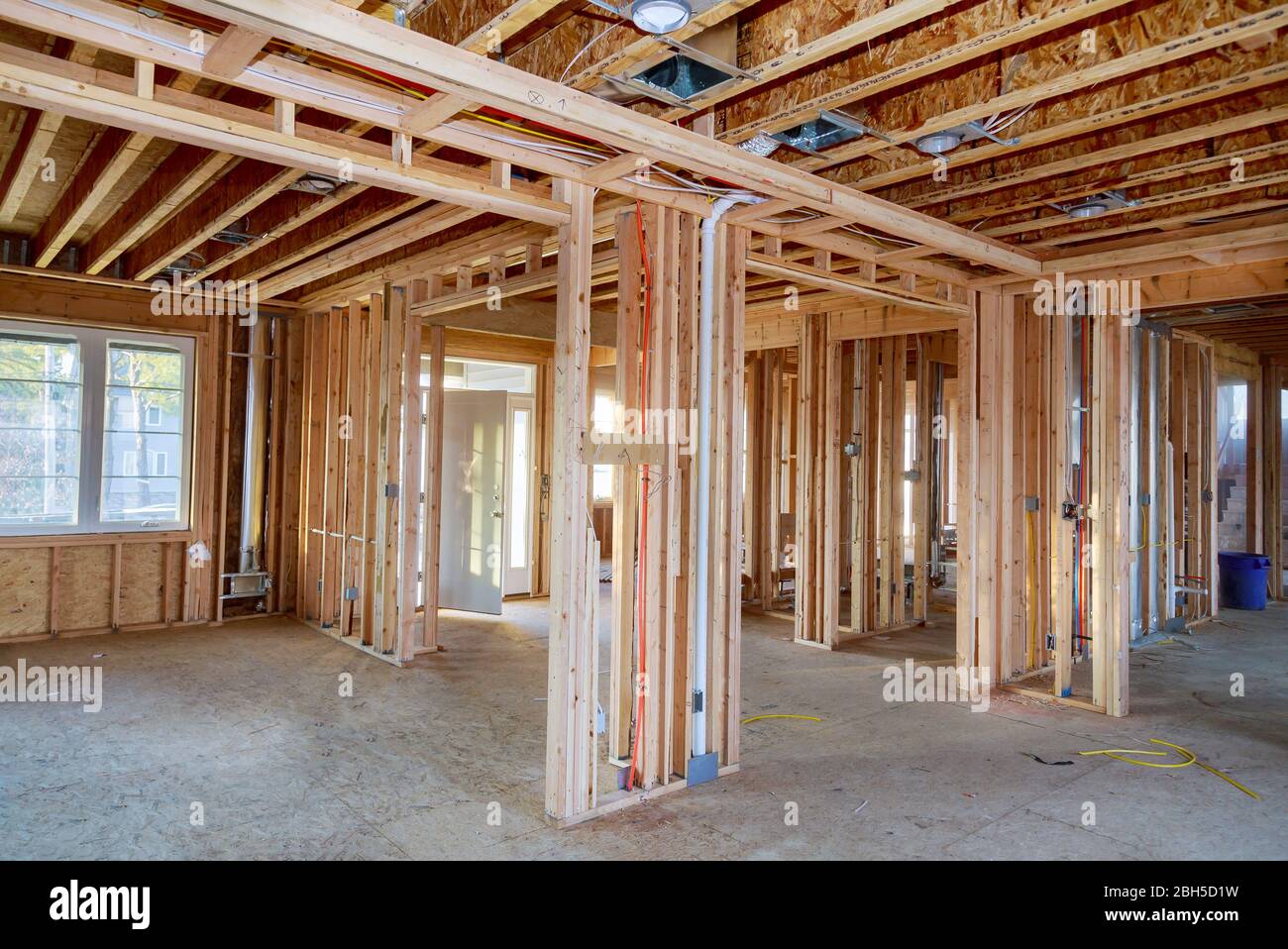 Interior House Under Construction