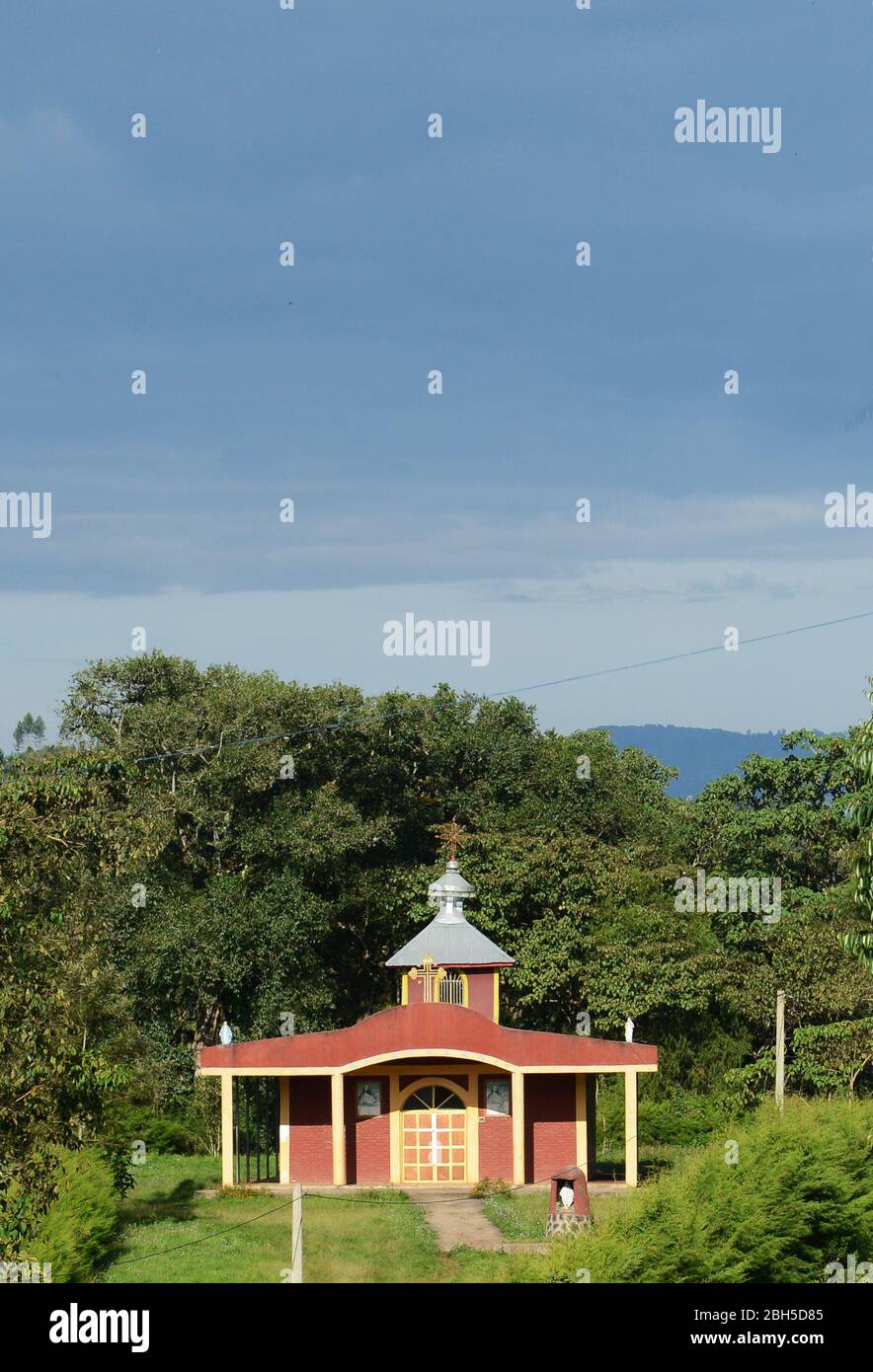 A small Orthodox church in the Kafa region of Ethiopia Stock Photo - Alamy