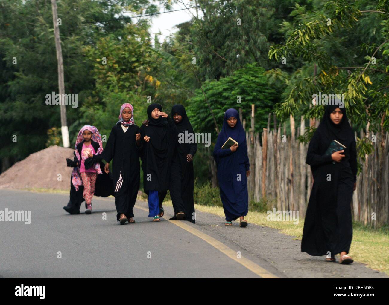Ethiopian Muslim woman in the Southern Oromia region Stock Photo - Alamy