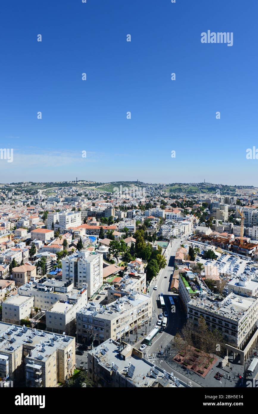 Davidka square jerusalem hi-res stock photography and images - Alamy