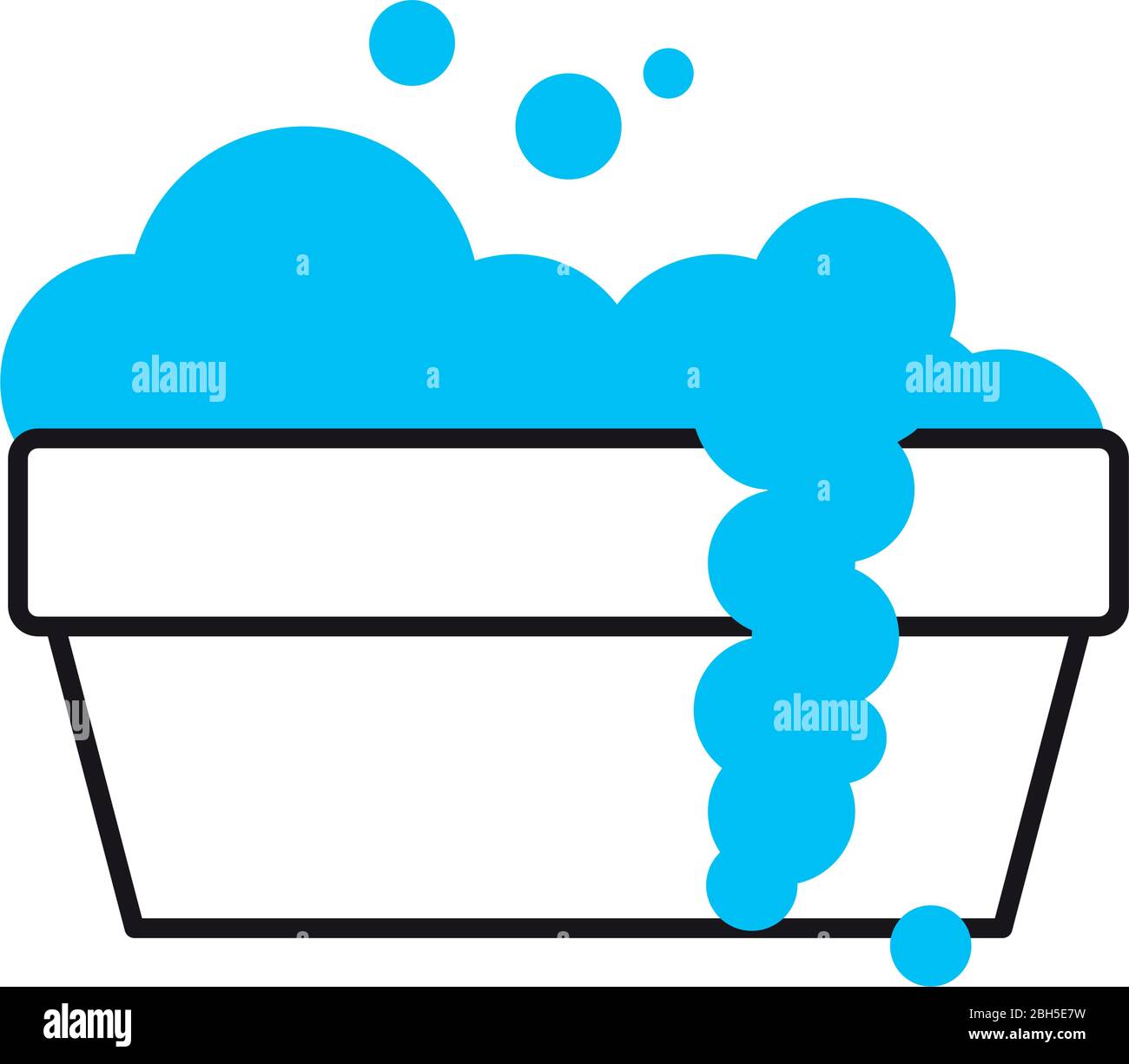 Half washroom Stock Vector Images - Alamy