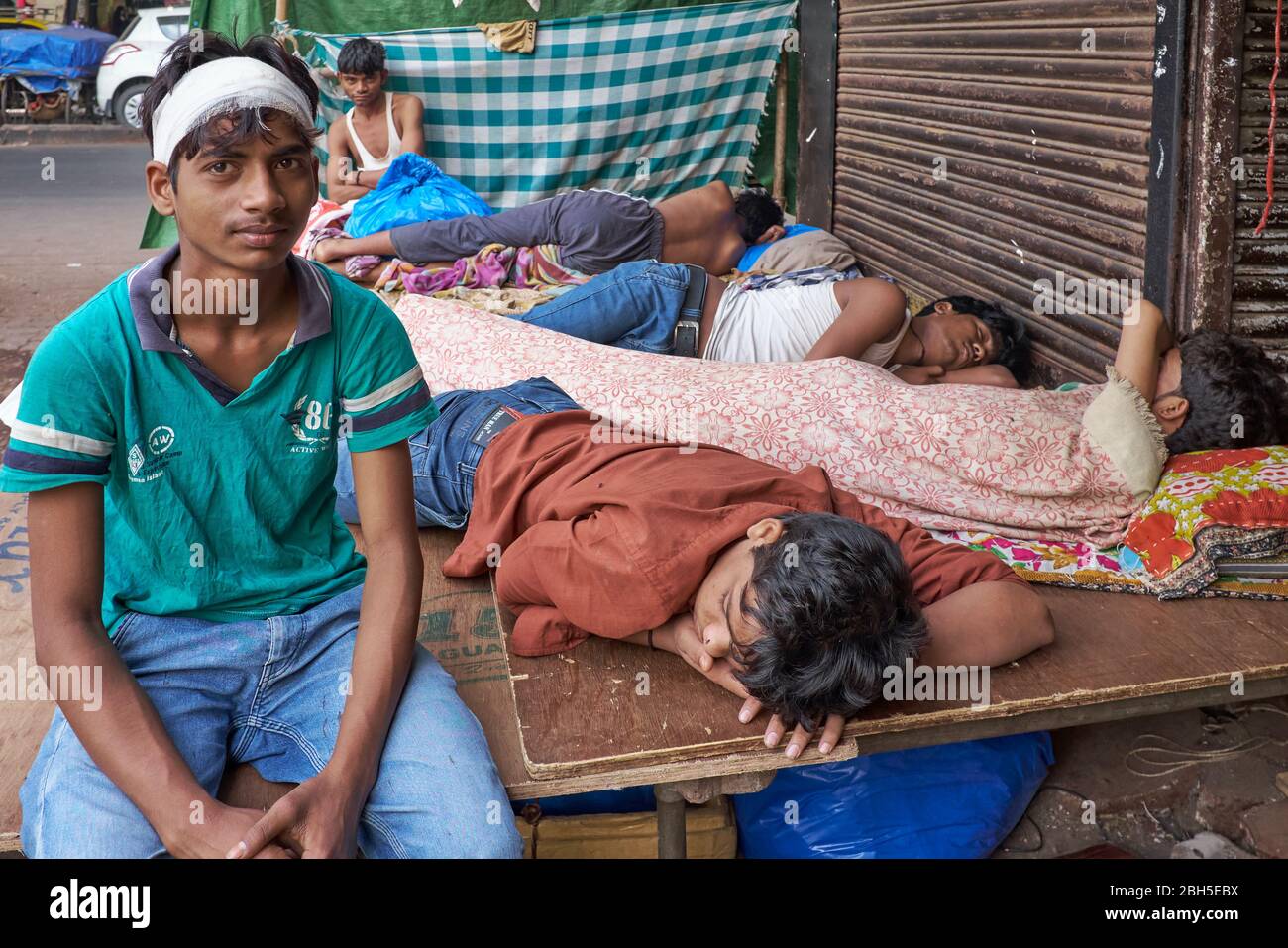 Housing situation india hi-res stock photography and images - Alamy