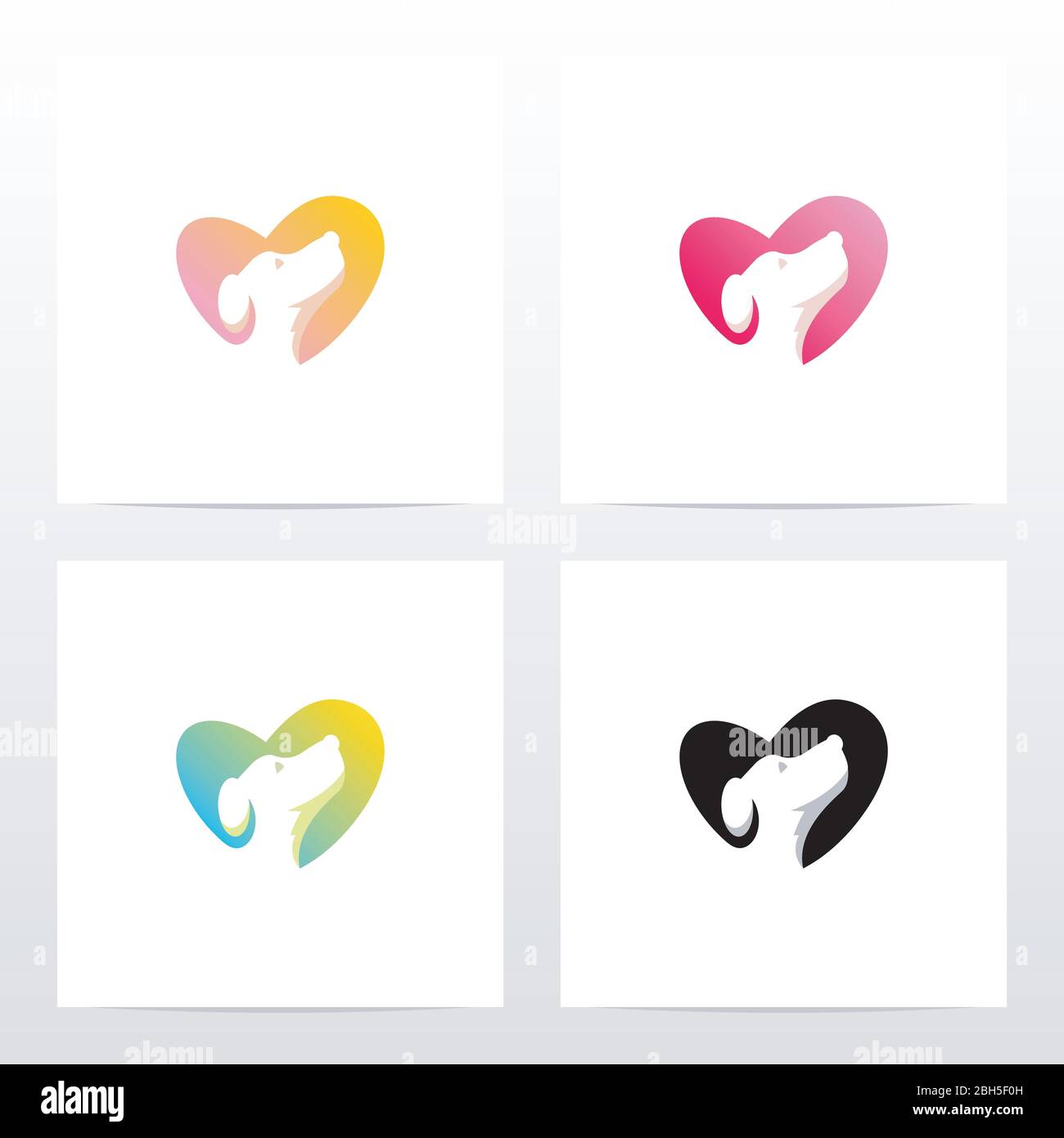 Puppy happy inside Stock Vector Images - Alamy