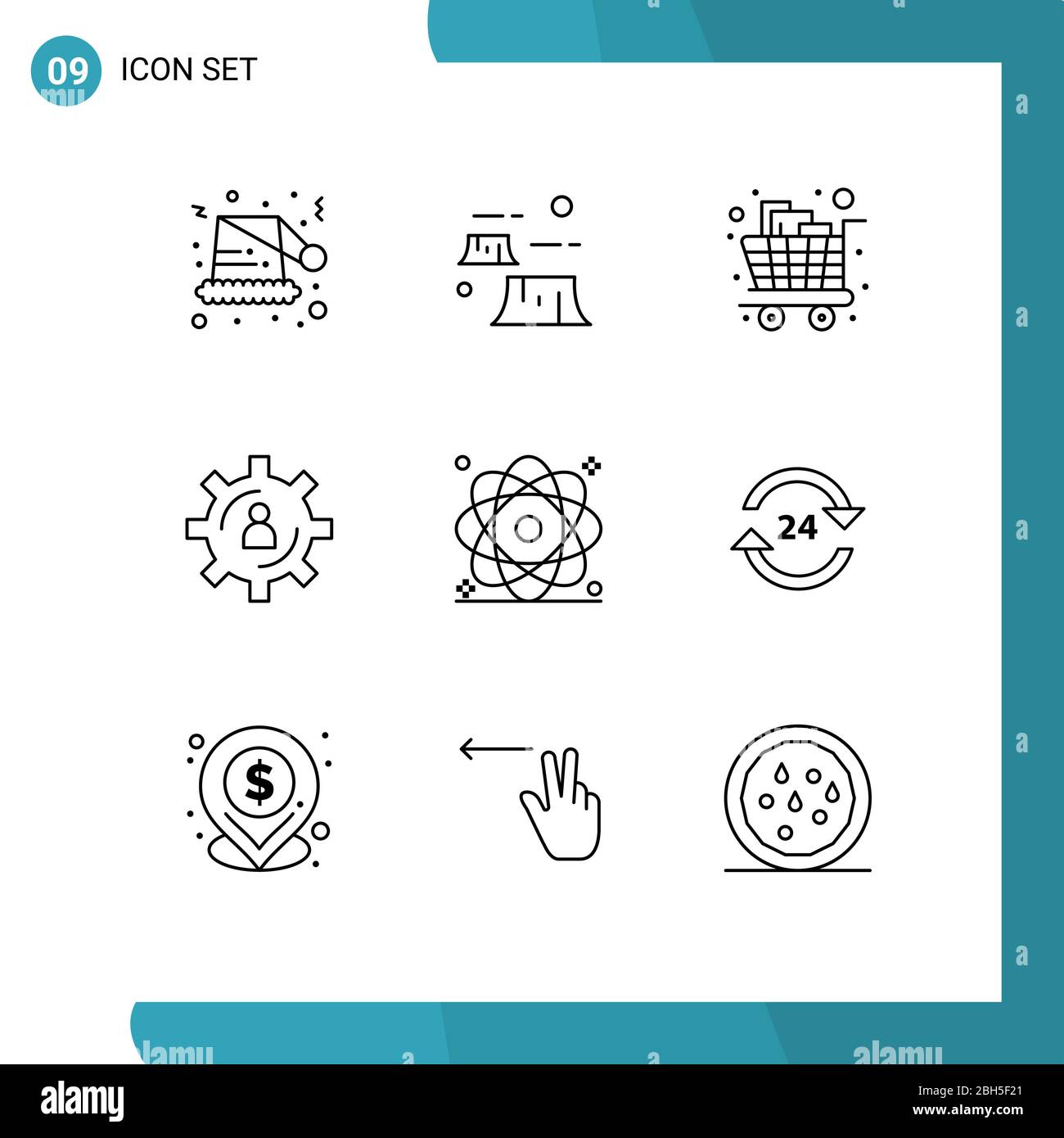 Stop deforestation Stock Vector Images - Alamy