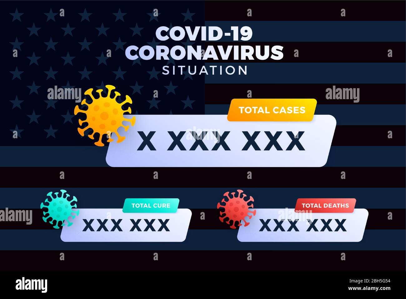 Us covid deaths map hi-res stock photography and images - Alamy