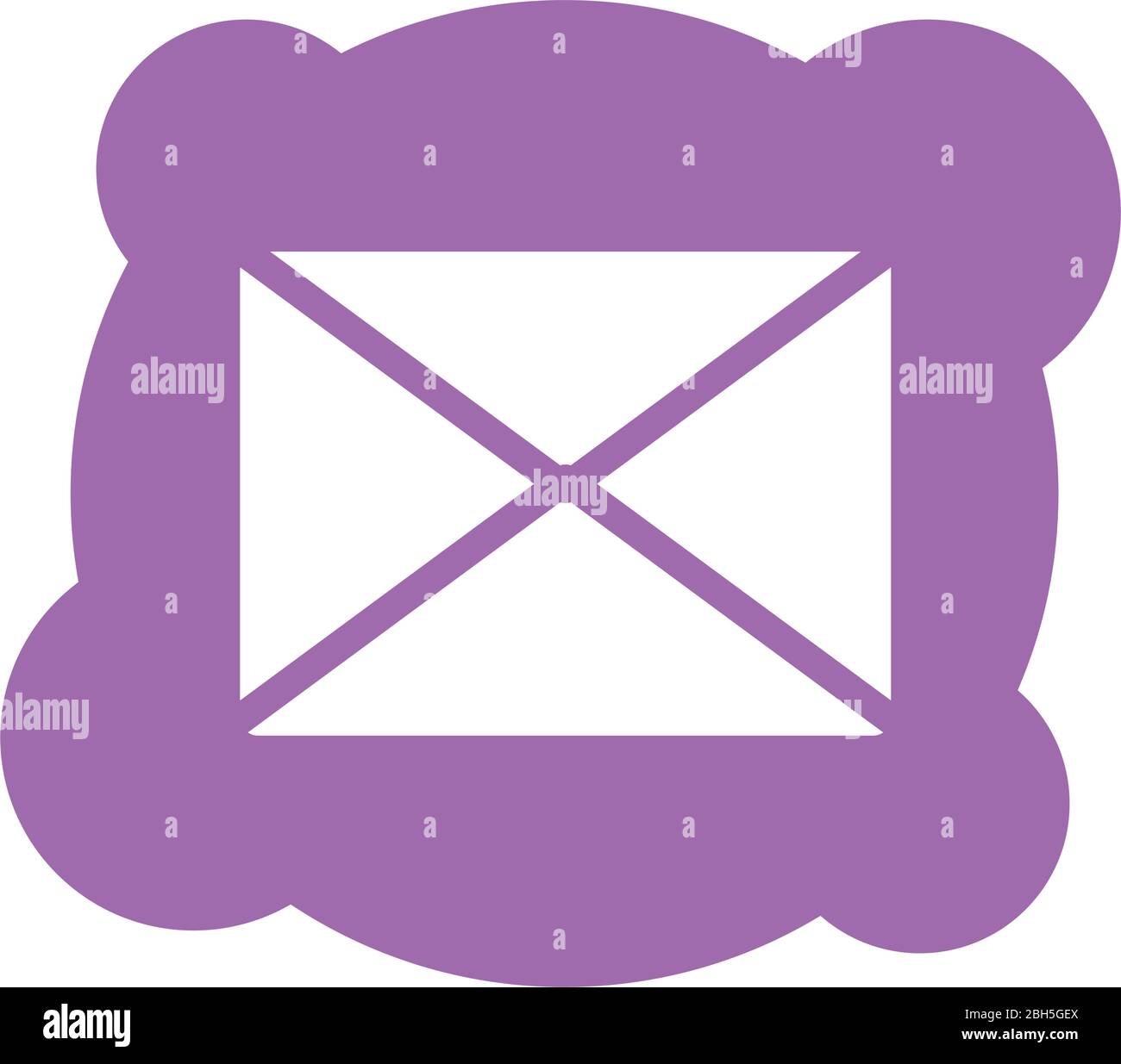 Mail block Stock Vector Images - Alamy