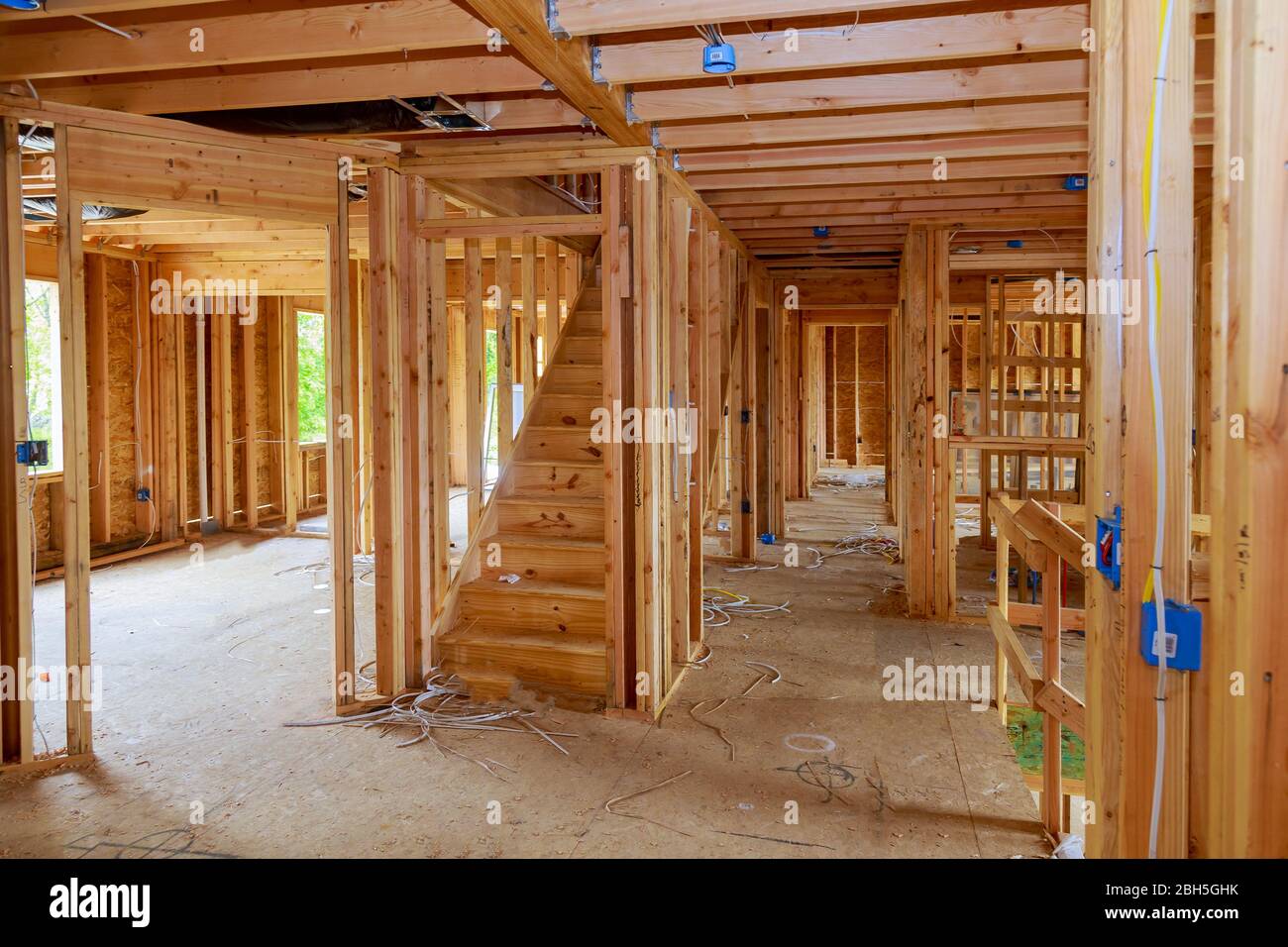 Wall Construction I Beams