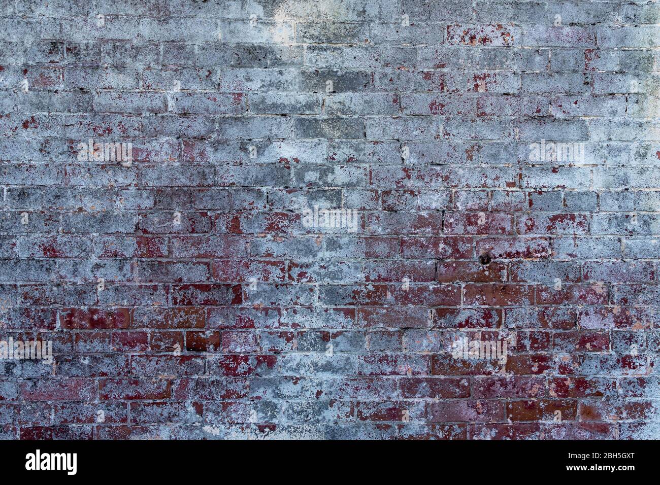 Red White Wall Background. Old Grungy Brick Wall Horizontal Texture ...