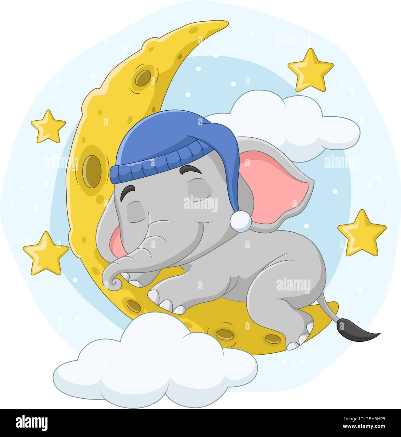 Animated Elephants Sleeping