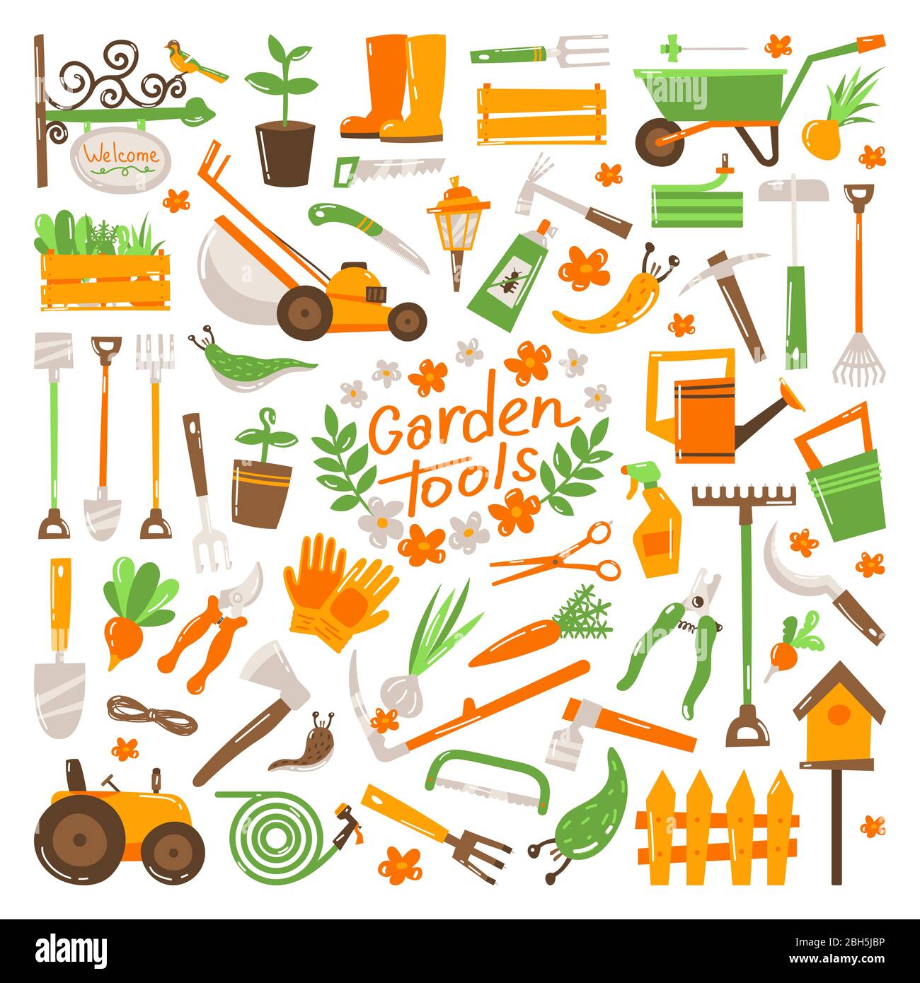 Pot mover garden Stock Vector Images - Alamy