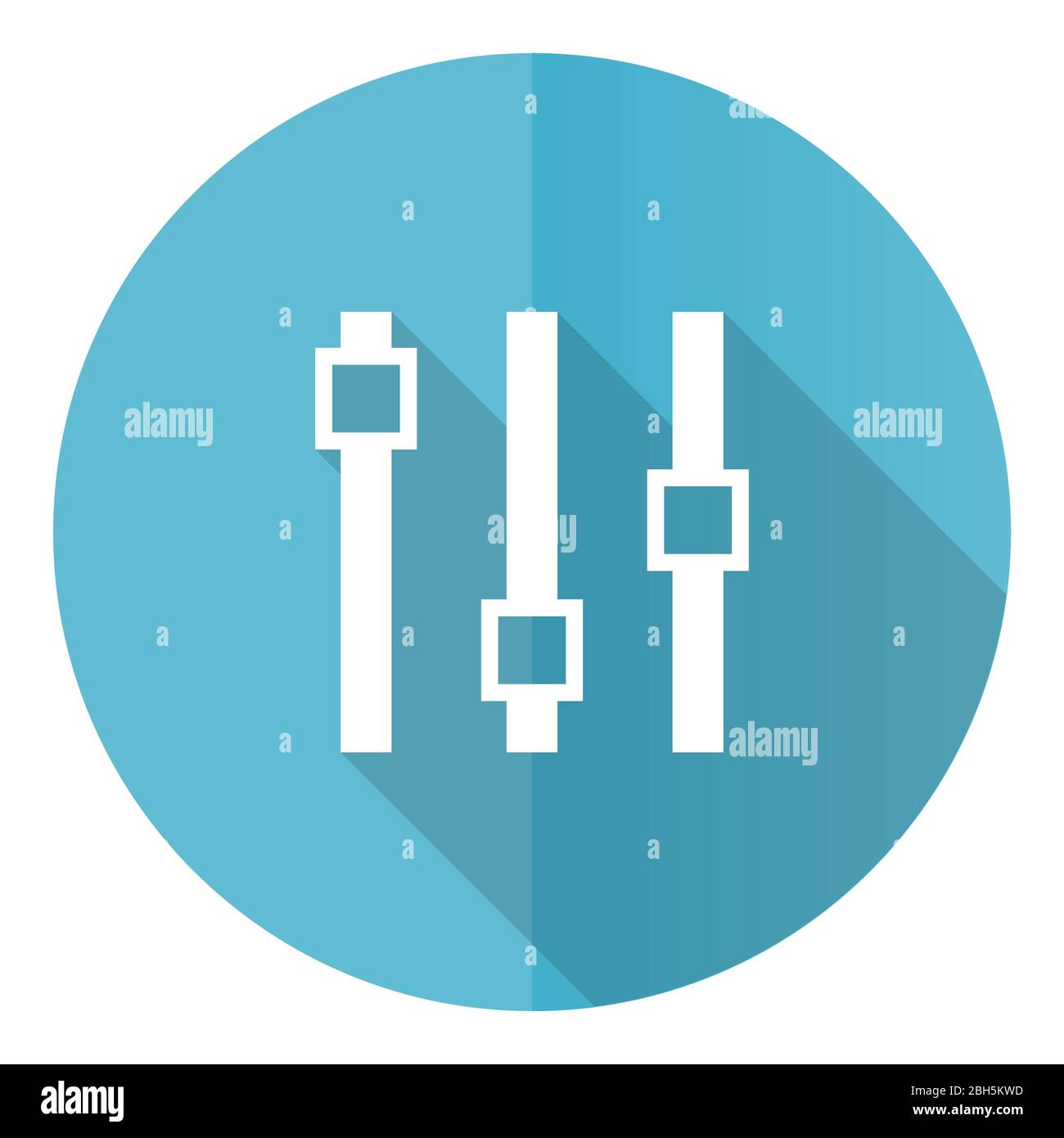 Volume level slider Cut Out Stock Images & Pictures - Alamy