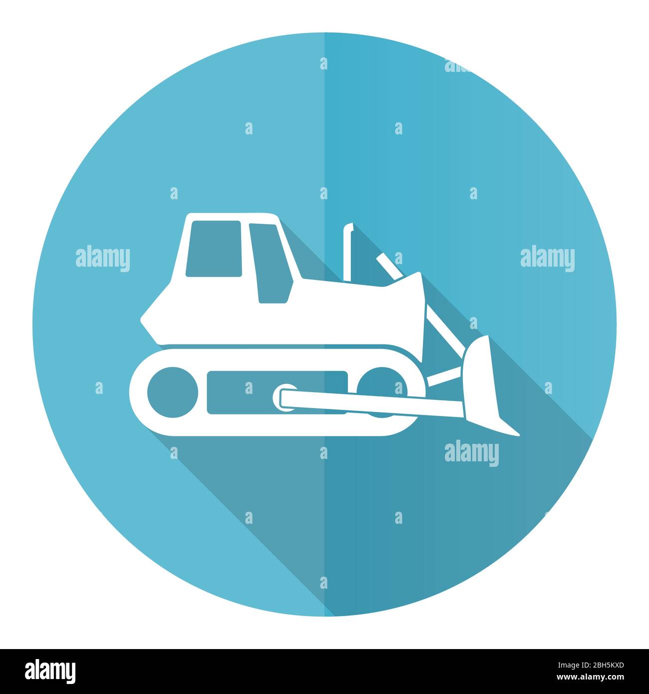 Excavator heavy machinery pictogram icon hi-res stock photography and ...