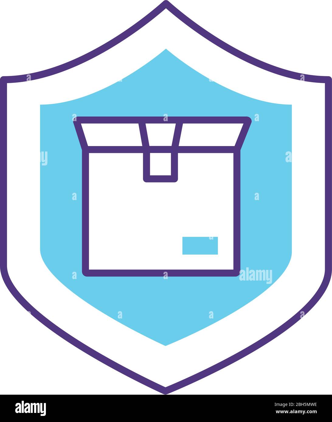 Cardboard shield Stock Vector Images - Alamy