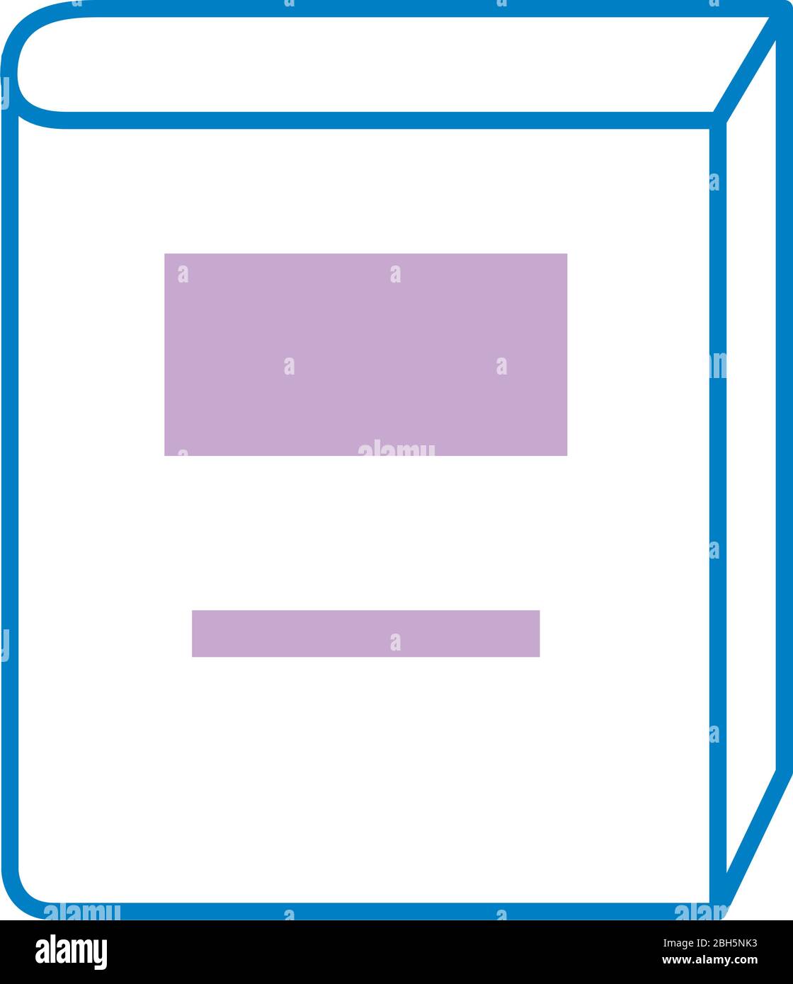 text book line style icon Stock Vector Image & Art - Alamy