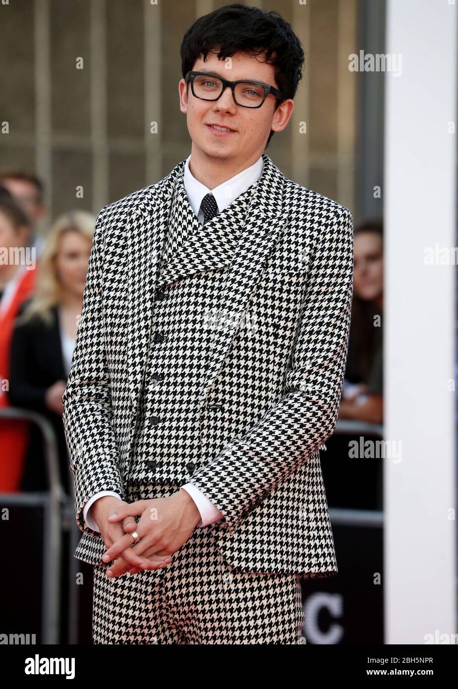 Asa Butterfield attends the World premiere of the new Netflix series ...