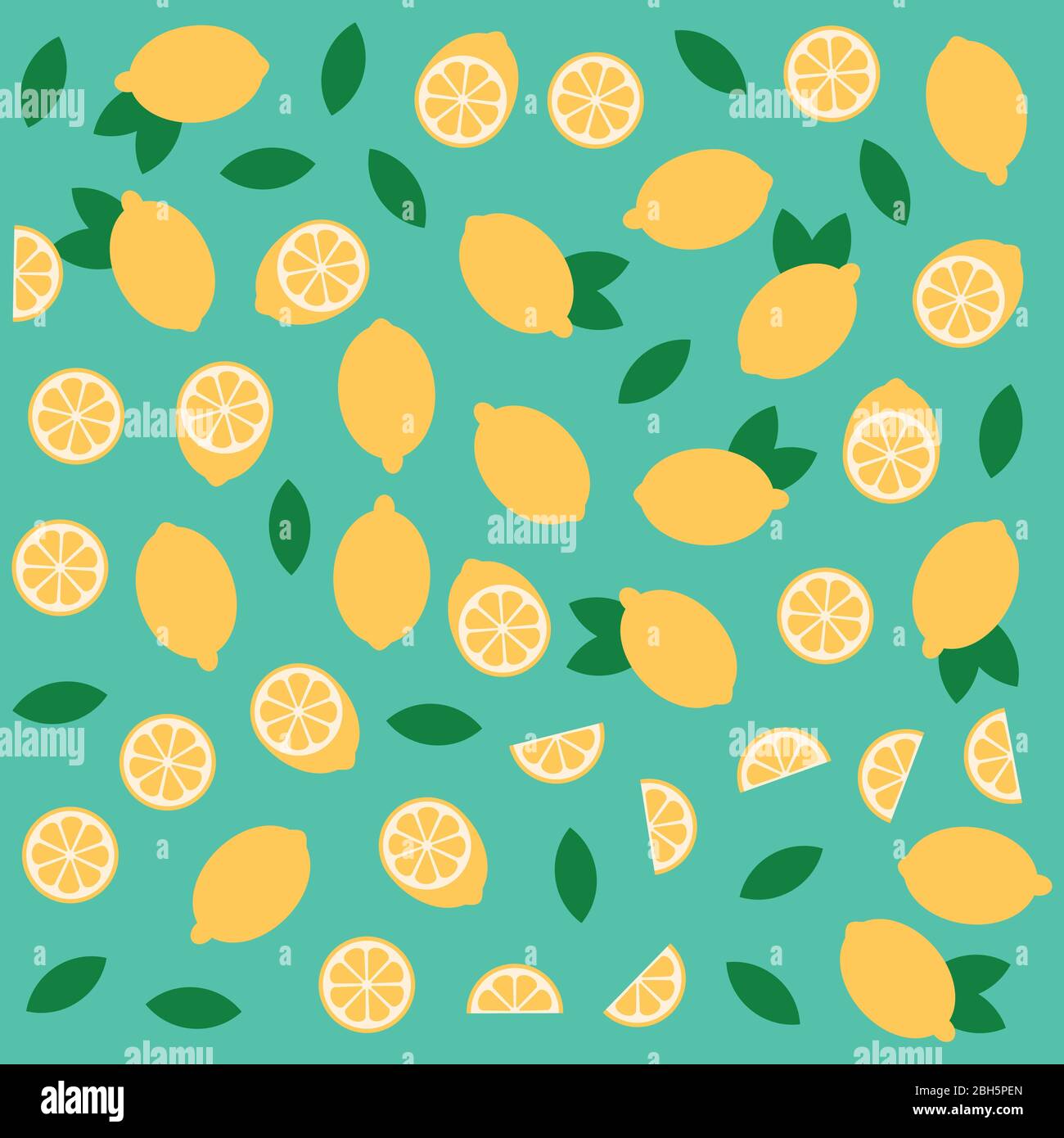 Lemon or lime citrus vector fun seamless pattern Stock Vector Image ...