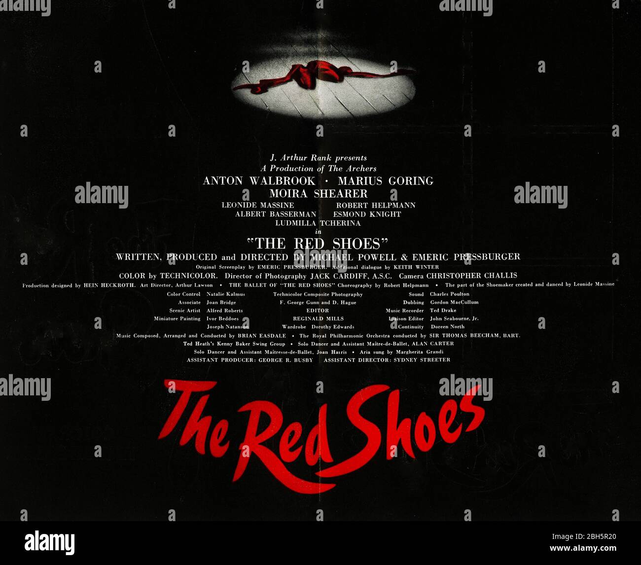 The red shoes 1948 hi-res stock photography and images - Alamy