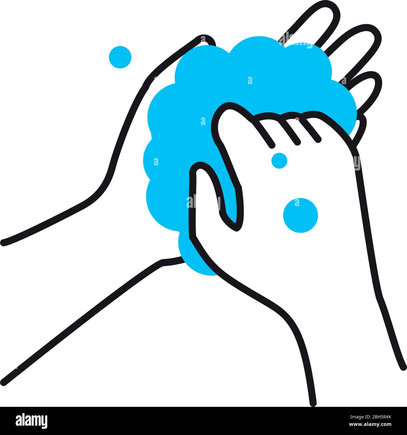 Wet fingers Stock Vector Images - Alamy