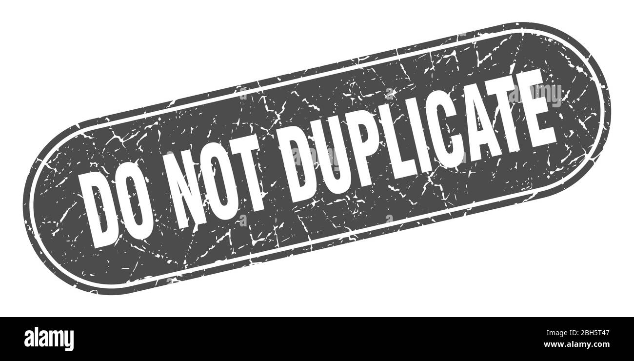 Duplicate stamp sign seal Black and White Stock Photos & Images - Alamy