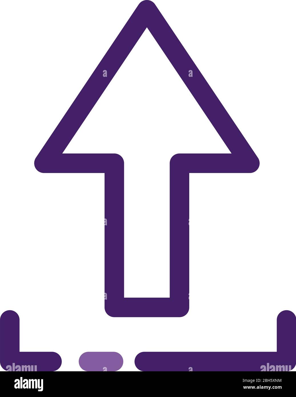 Arrow style directional infographic Cut Out Stock Images & Pictures - Alamy