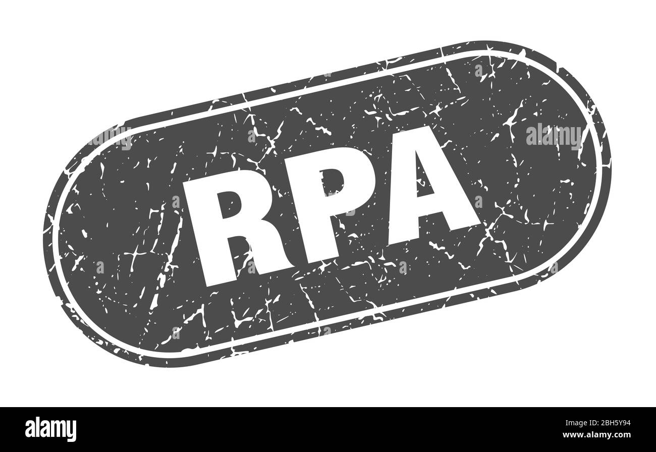 rpa sign. rpa grunge black stamp. Label Stock Vector Image & Art - Alamy