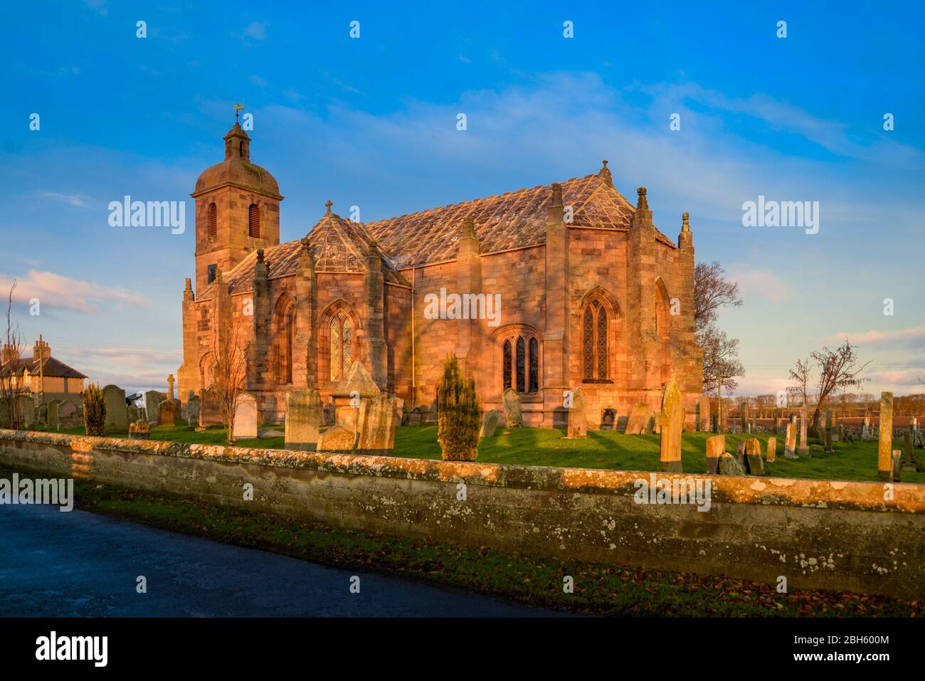 Ladykirk built by James IV in thanks for surviving nearly drowning in ...