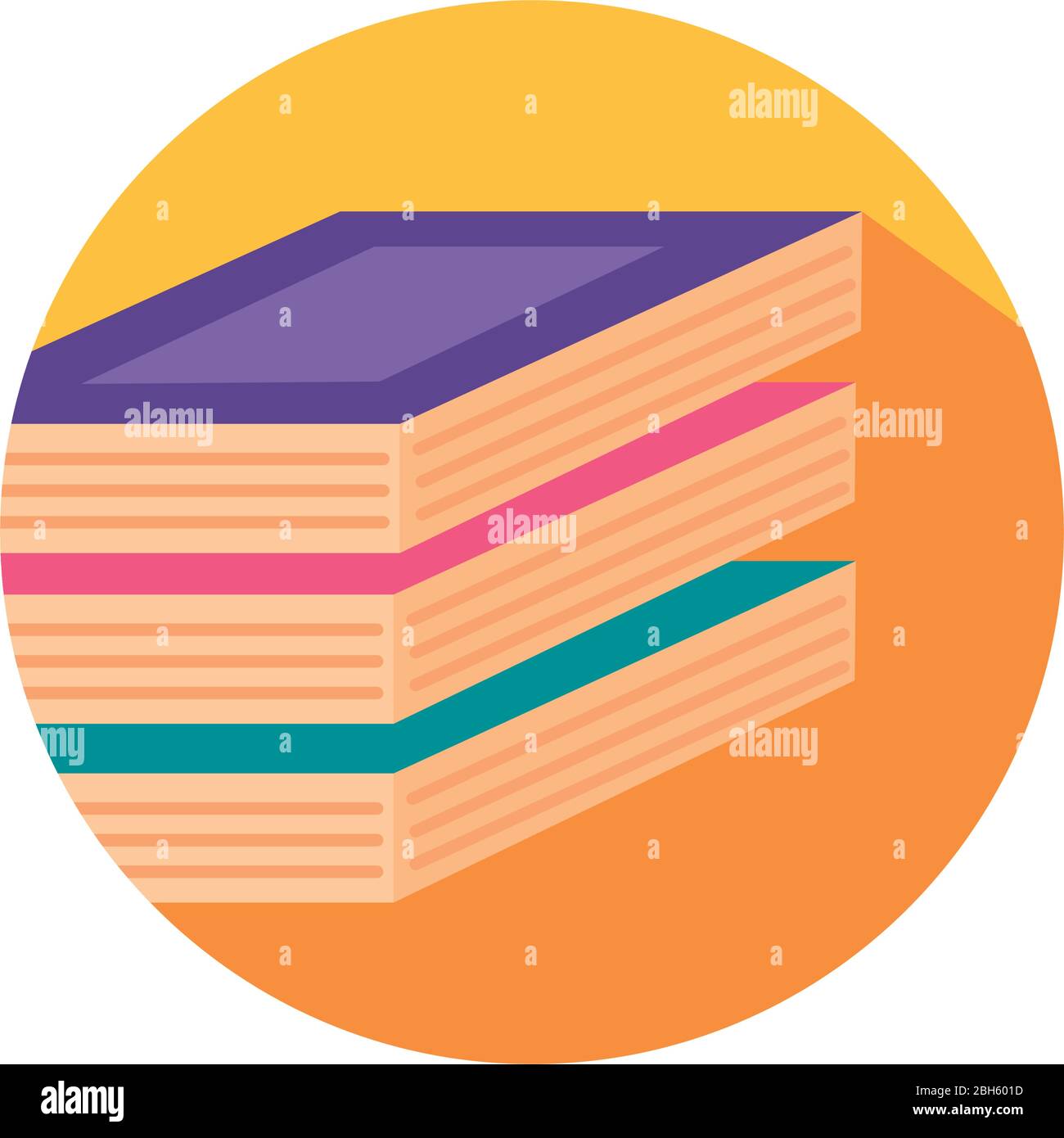 Block books Stock Vector Images - Alamy
