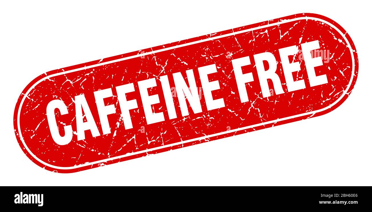 caffeine free sign. caffeine free grunge red stamp. Label Stock Vector ... caffeine free sign. caffeine free grunge red stamp. Label Stock Vector ...