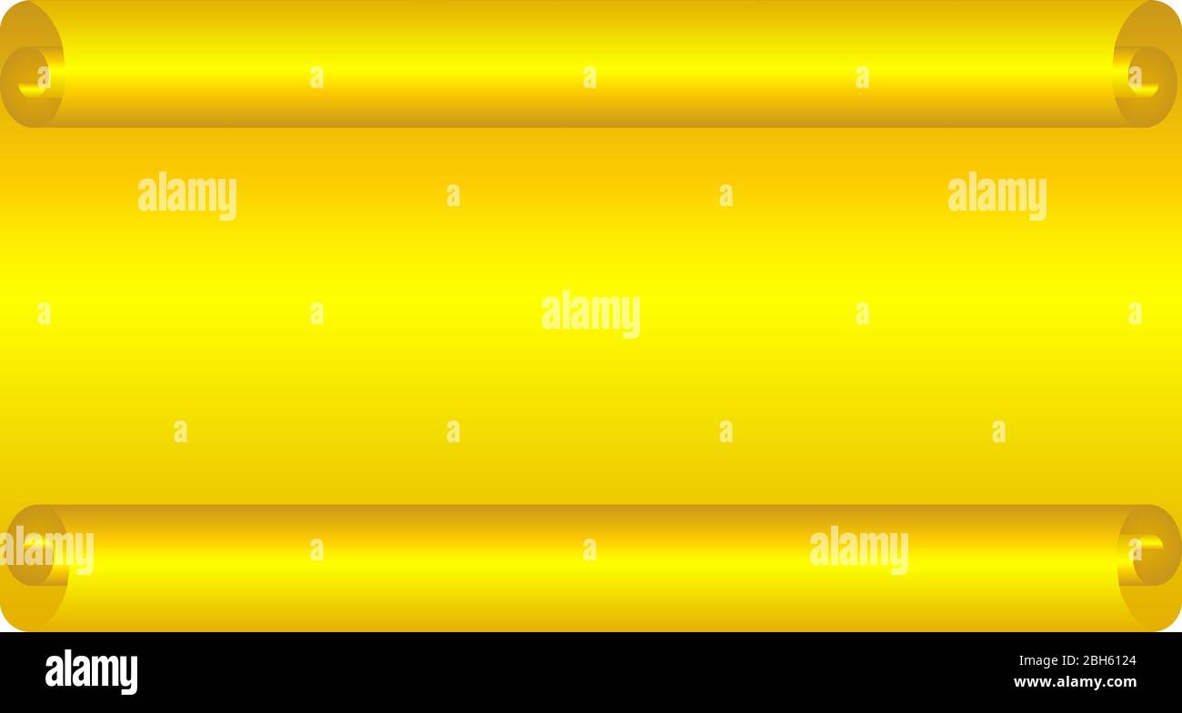 Gold Scroll Frame Clip Art