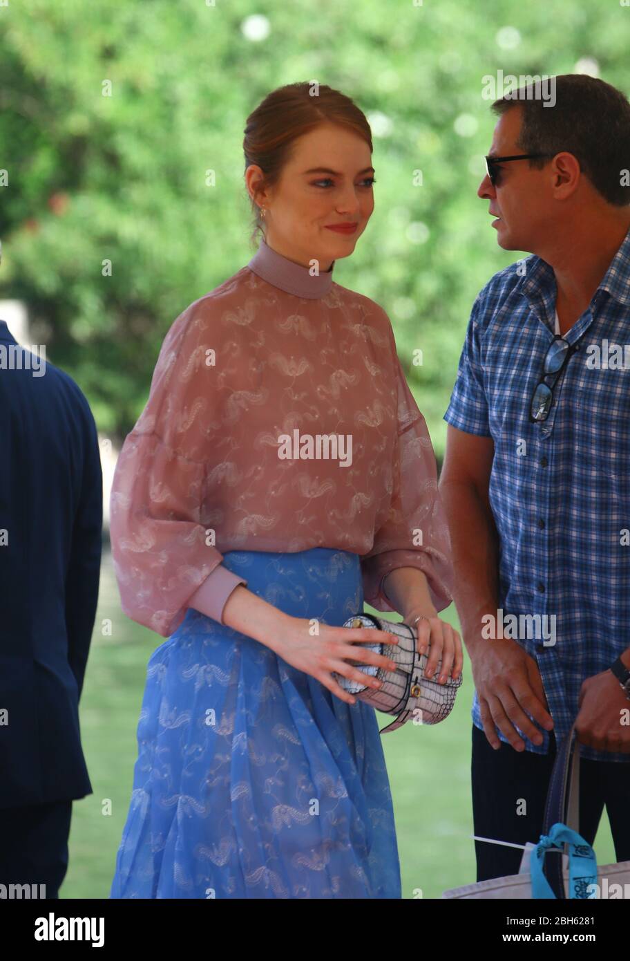 VENICE, ITALY - AUGUST 30: Emma Stone is seen during the 75th Venice ...