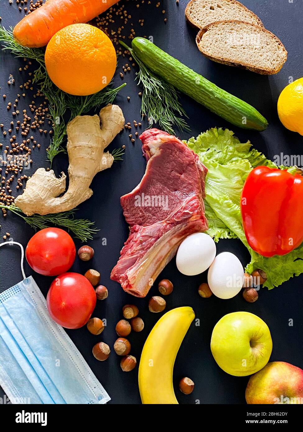 Raw beef mask hi-res stock photography and images - Alamy