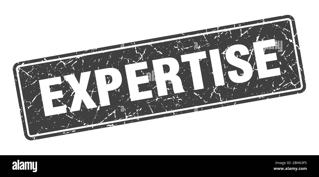 expertise stamp. expertise vintage black label. Sign Stock Vector Image ...