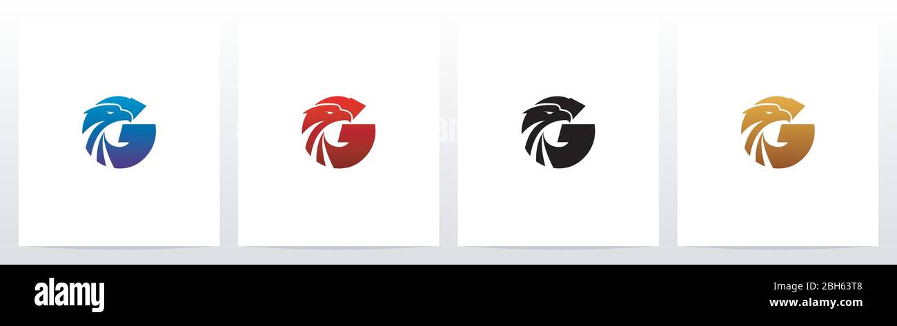 Bird with letter g logo hi-res stock photography and images - Alamy