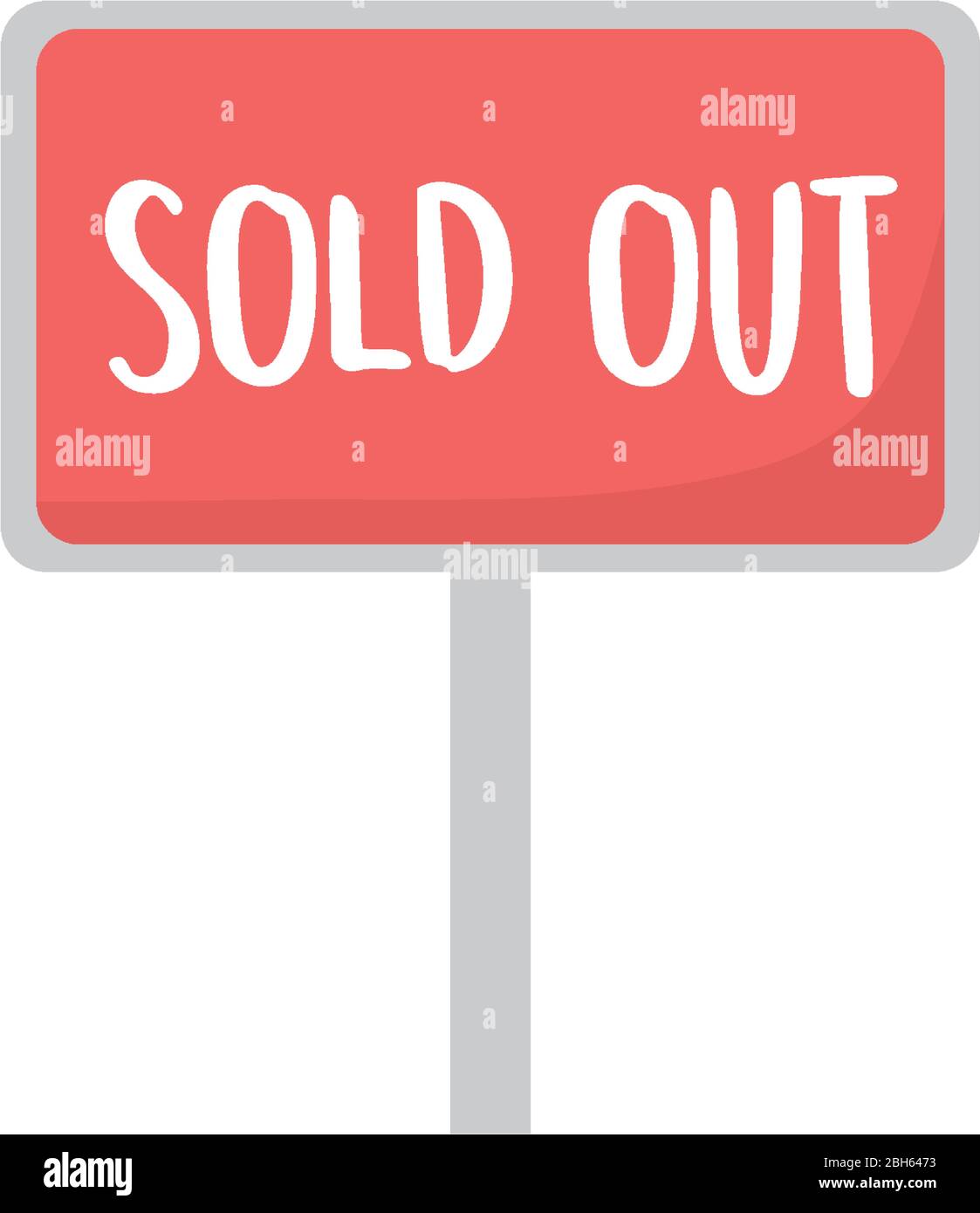 Sold out banner design of Shopping commerce market store shop retail ...